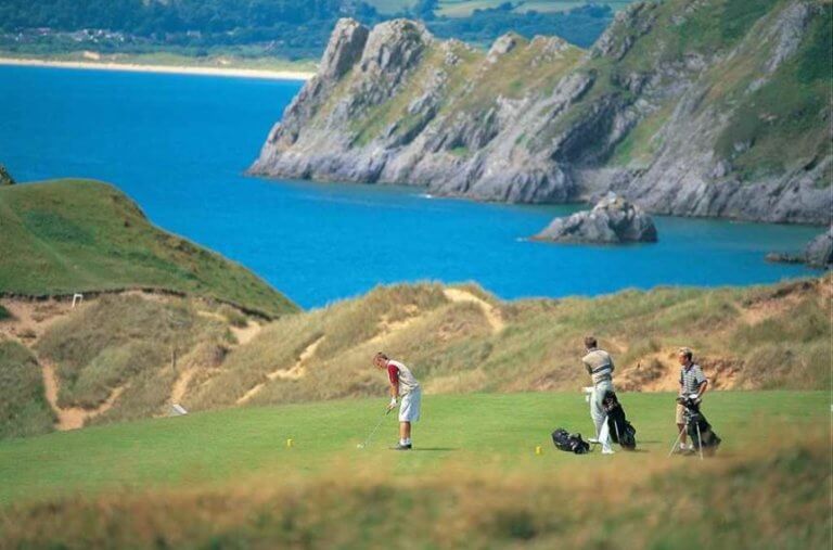 Pennard Golf Club Accommodation- Gower, Swansea, South Wales